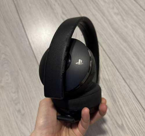 Игровая гарнитура Sony Gold Wireless Headset PS4