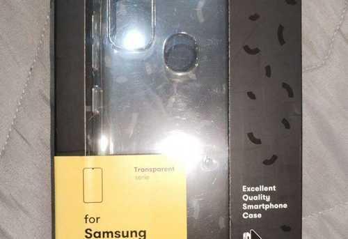 Прозрачный чехол на Samsung М21