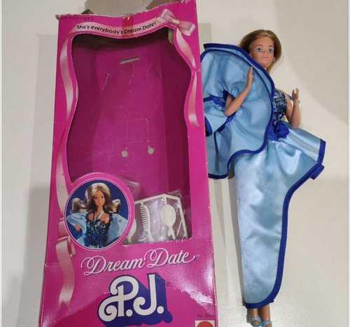 Кукла Barbie PJ Dream Date Mattel 1982