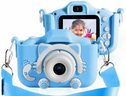 Новый Детский цифровой фотоаппарат Котенок XL780