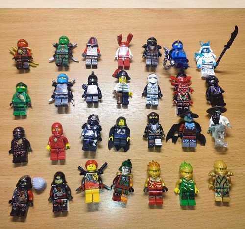 Lego ninjago минифигурки