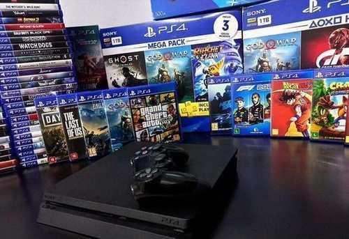 Sony playstation 4 +406 игры