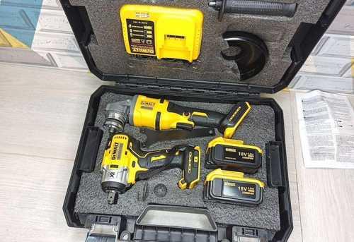 Болгарка+Гайковерт DeWalt