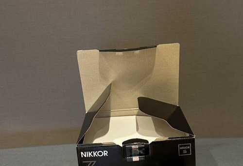 Объектив nikon nikkor z 50mm f 1.8 S