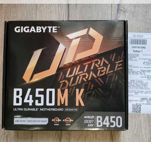 Gigabyte b450m k