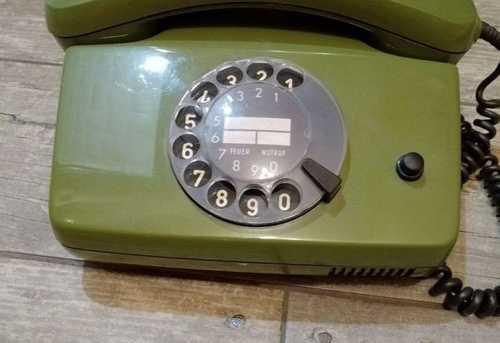 Стационарный телефон СССР, дисковый