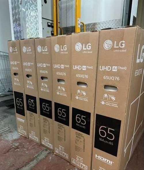 Продаю новые телевизоры LG 65uq76003ld "EAC"