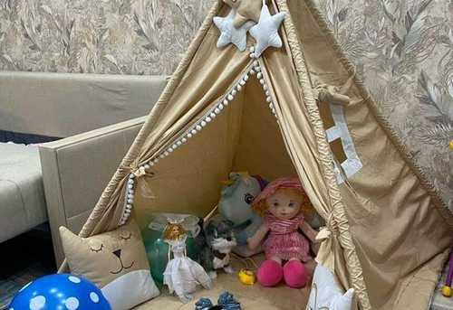 Детская палатка вигвам