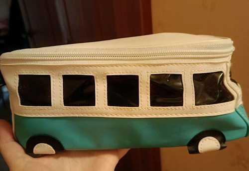 Подарочный детский набор автобус косметический