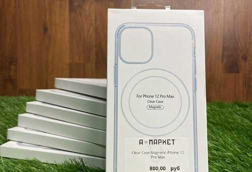 Чехол Clear Case Magnetic iPhone 12 Pro Max
