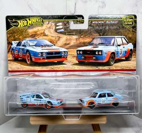 Hot Wheels 2 Pack Lancia/Abarth