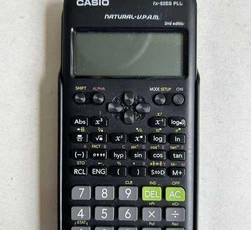 Калькулятор научный casio FX-82ES plus 2ND edition