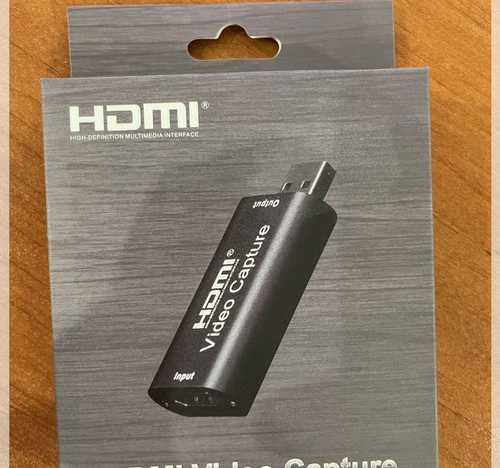 Карта видеозахвата hdmi USB 2.0 FullHD 1080