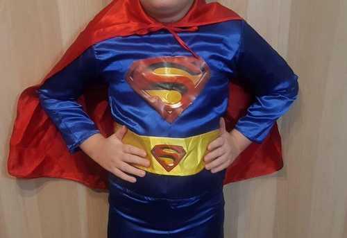 Новогодний костюм Супермен для мальчика, 122-128