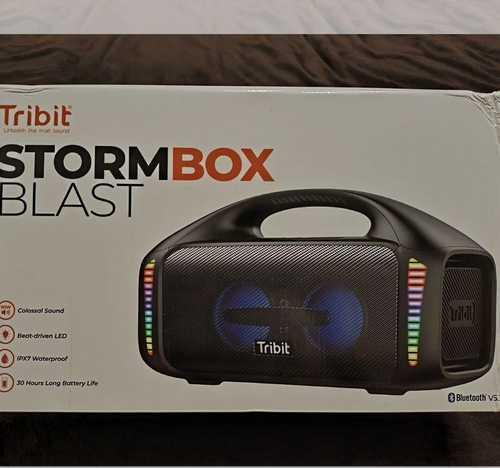 Колонка Tribit Stormbox Blast, Новая