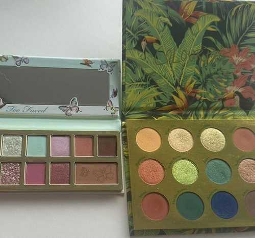 Палетки теней Too faced, Colour pop