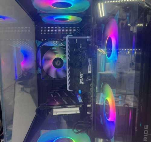 Игровой пк, AMD Rezar 7 5700g, 32, gtx1660 super