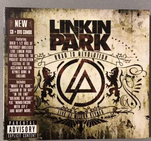 CD и DVD диск Linkin park