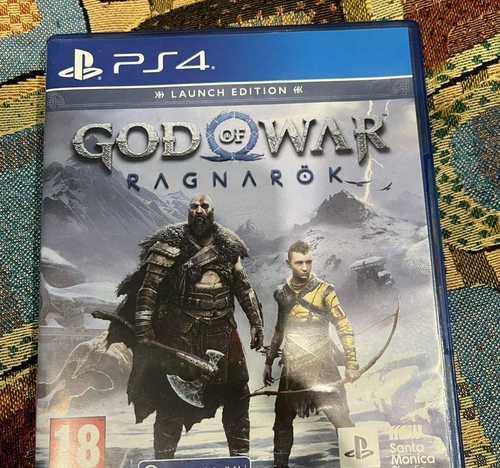 Got of war ragnarok ps4 диск