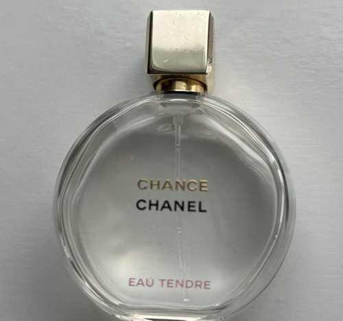 Пустой флакон от парфюма Chanel chance Eau tender