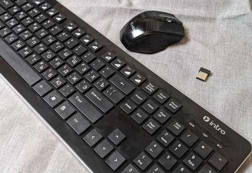 Клавиатура + мышь беспроводные комплект