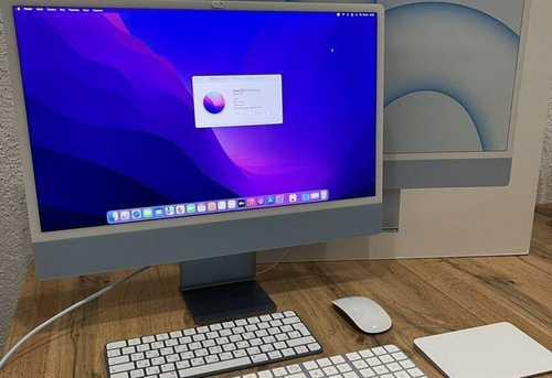Apple iMac 24 " Retina 4,5K, M1 в идеал состоянии