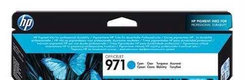 Картридж HP 971 Cyan Ink Cartridge