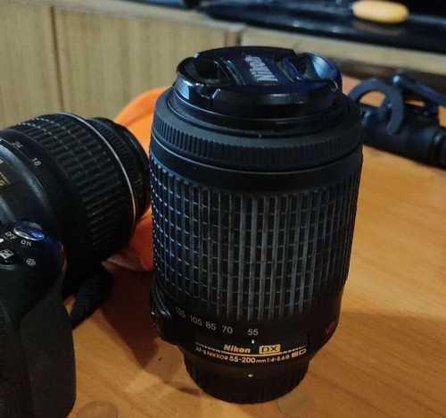 Объектив nikon af s 55 200