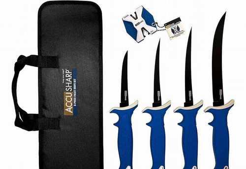 Набор филейных ножей AccuSharp Fillet Knife Kit (4