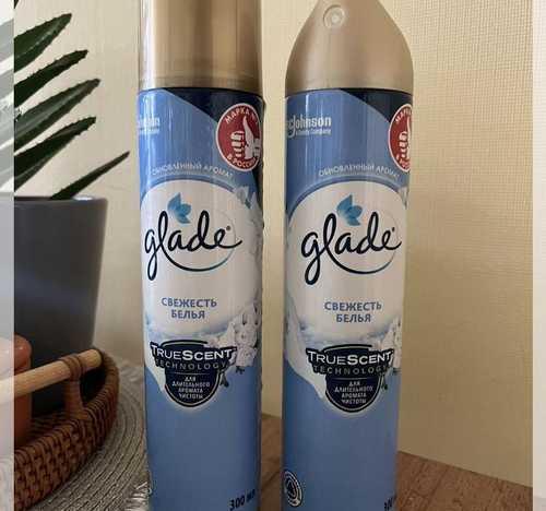 Освежитель воздуха glade свежесть белья