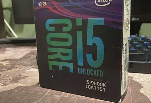 Процессор Intel core i5 9600k