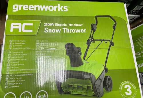 Greenworks SN2300 снегоуборщик электрический 26027