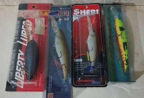 Воблеры Megabass,Shimano,Smith,Evergreen,Liberty