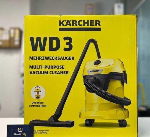 Строительный пылесос Karcher WD 3 Новый