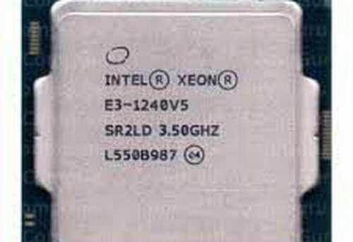 Лот - Процессор Intel Xeon E3 1240v5