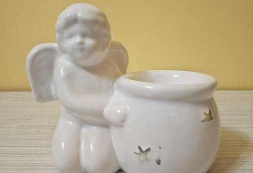 Подсвечник "Ангел", керамика