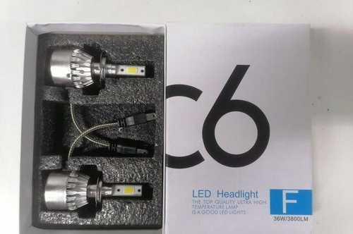 Лампы головного освещения LED. Цоколь H7