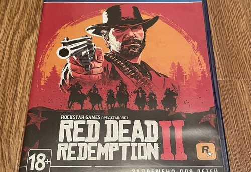 Диск Red Dead Redemprion 2 для PS4