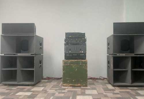 Звуковой комплект 2 кВт. Peavey Project Two