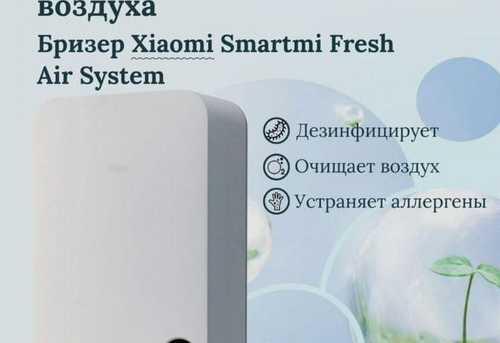 Приточный очиститель воздуха Xiaomi Smartmi Fresh