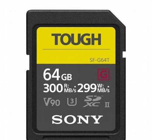 Sony SF-G 64 GB tough series UHS II sdxc 300/299