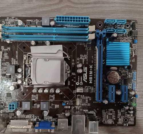 Asus H61M-K LGA1155 mATX с гарантией