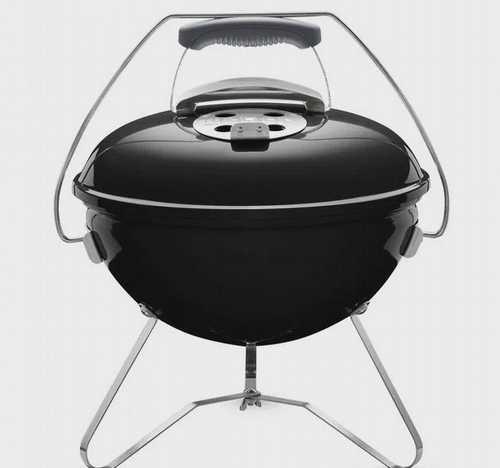 Угольный гриль weber smokey JOE premium 37 см черн