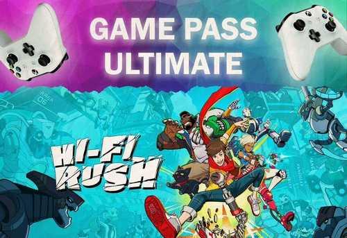 Подписка Xbox Game Pass Ultimate + Hi-Fi Rush