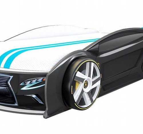 Детская кровать-машина «lexus» с матрасом