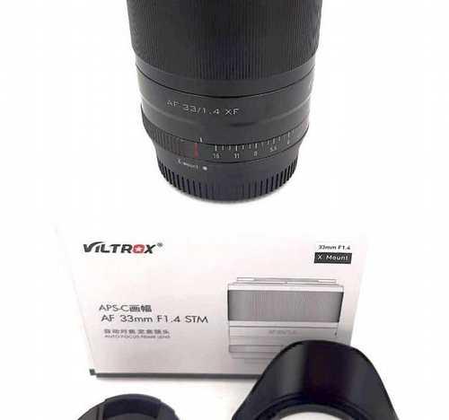 Объектив Viltrox AF 33mm f/1.4 X-mount