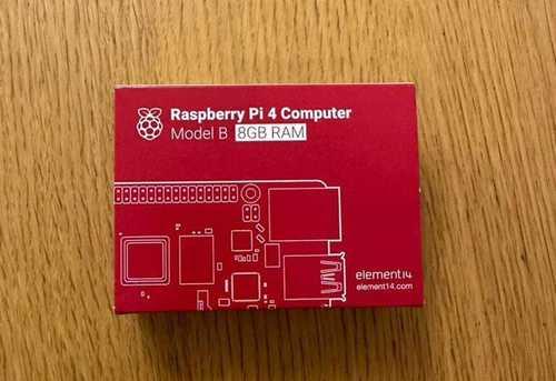 Raspberry pi4 8GB, новый, комплект