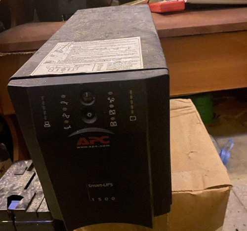 Ибп apc SMART ups 1500(возможно неисправный)