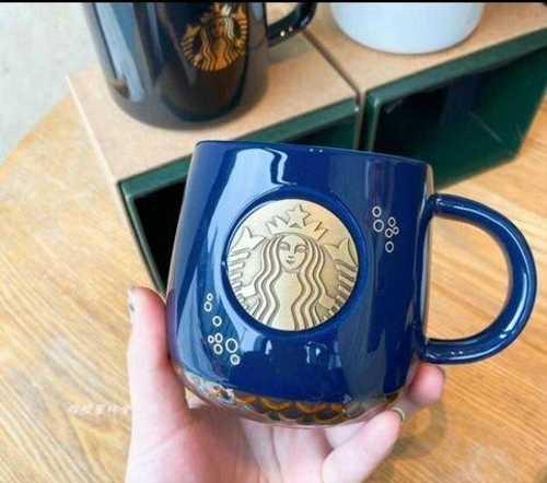 Новая кружка Starbucks в подарочной коробке 414мл