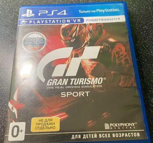 Grand turismo sport ps4